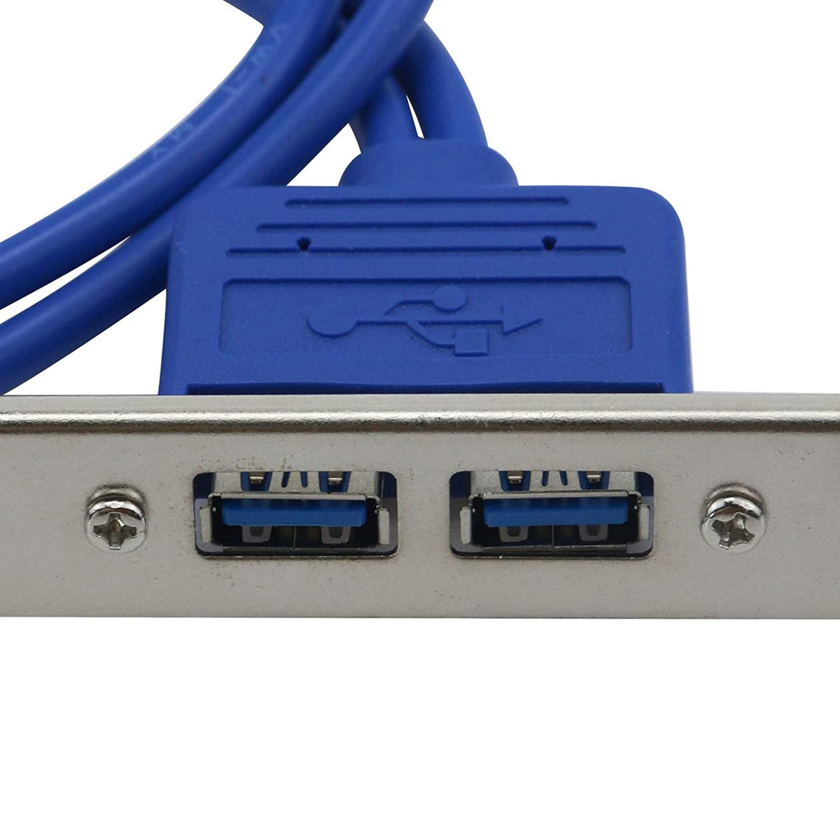 Pi+® (PiPlus®) 2 Port USB3.0 Hub 20 Pin Header to Female Adapter Deskt