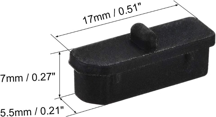 Display Port Dust Plug Cover Cap - Silicone Material – Pi+® (PiPlus®)