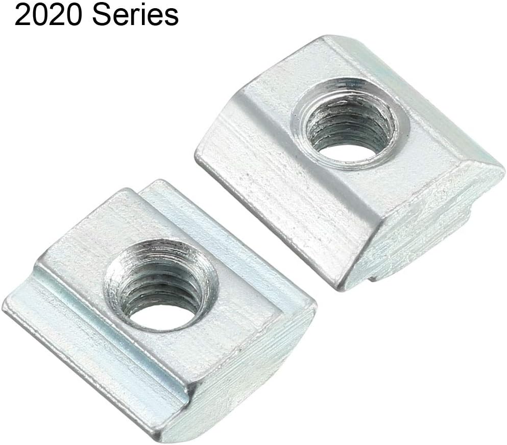 M4 T-Nut for 20x20 Aluminum Extrusions/Aluminum Profile (Qty: 25 pcs ...