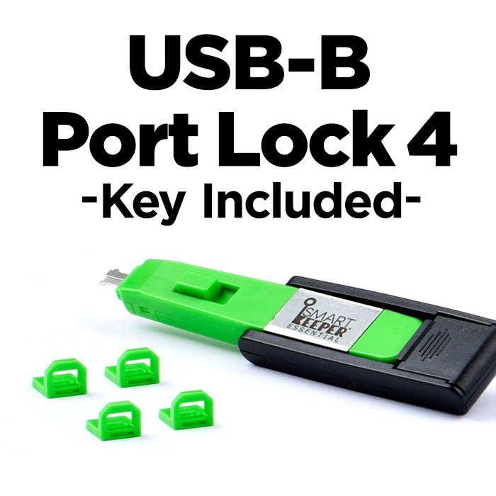 Smart Keeper USB Type B Port Locks with Key – Pi+® (PiPlus®)