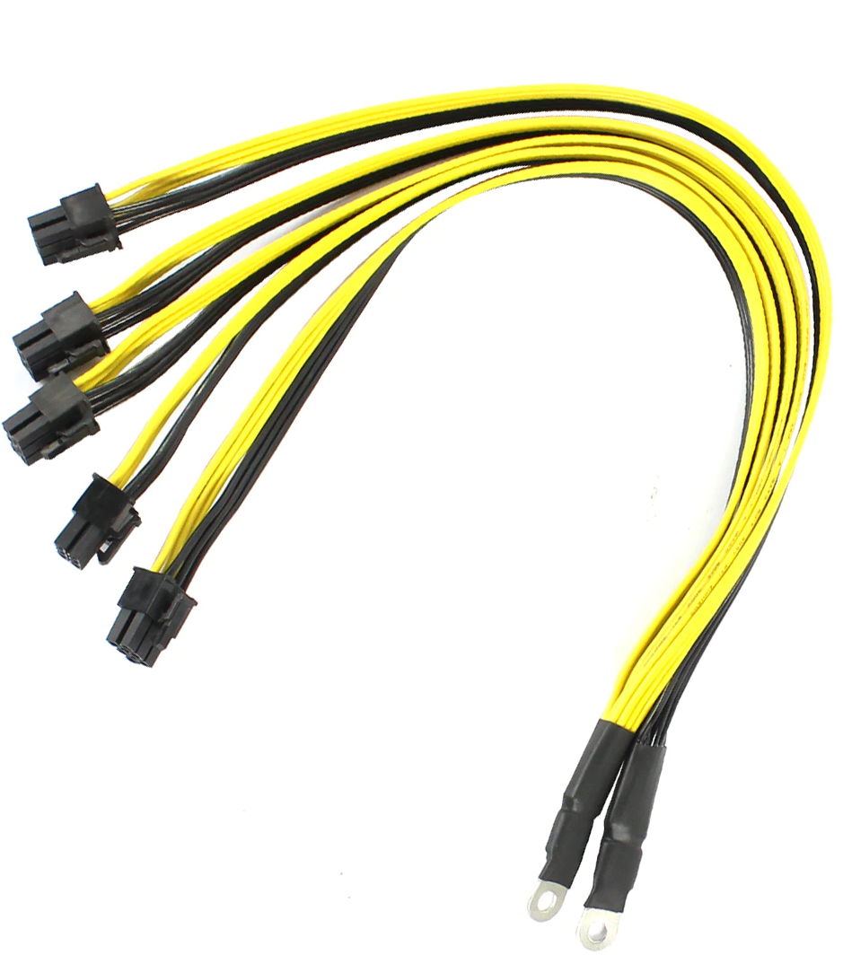 Pi+® (PiPlus®) 6Pin Connector Sever Power Supply Cable PCIe Express Mi
