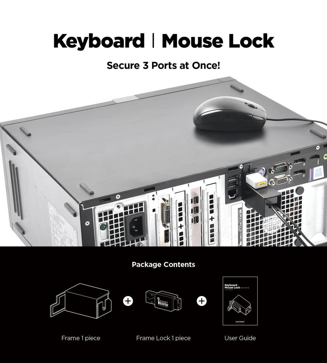 Smart Keeper Keyboard/Mouse Lock – Pi+® (PiPlus®)